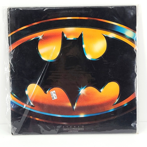 Warner Home Video | Media | Batman Black Gold 989 Laser Disk Movie In ...